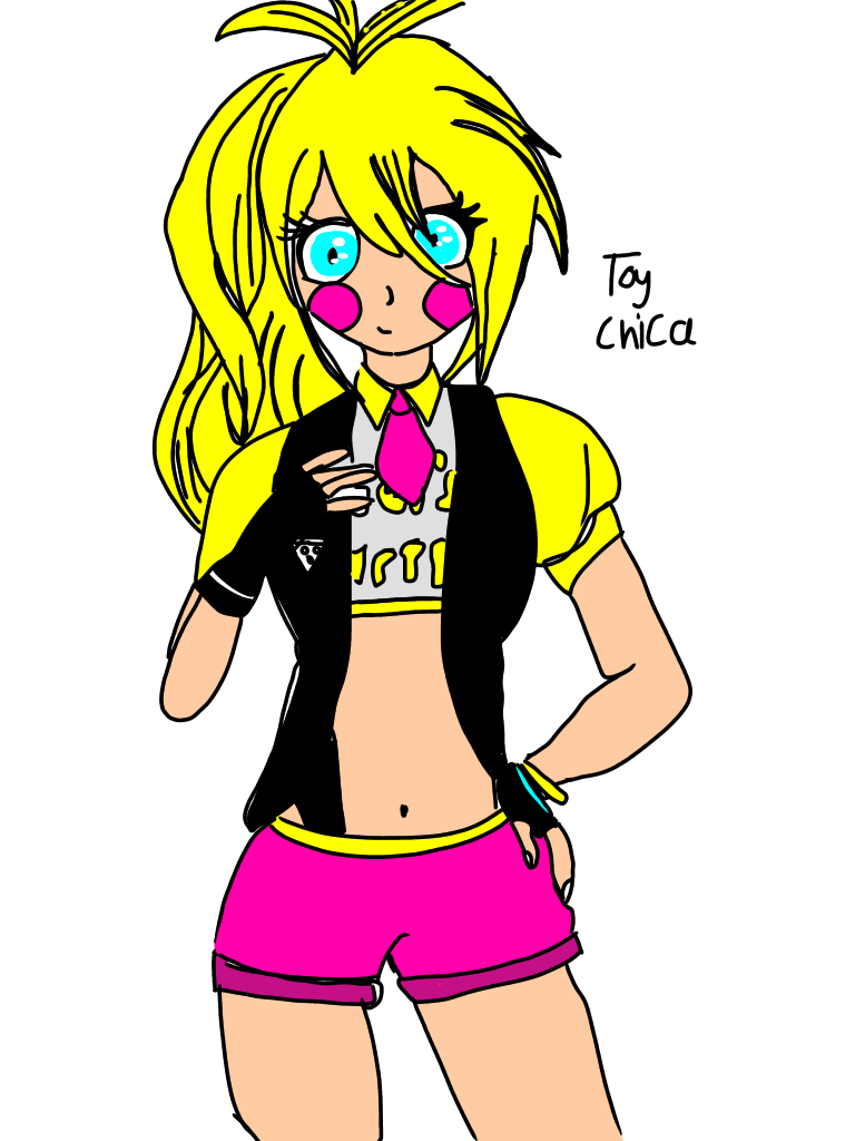 anime toy chica - ibisPaint