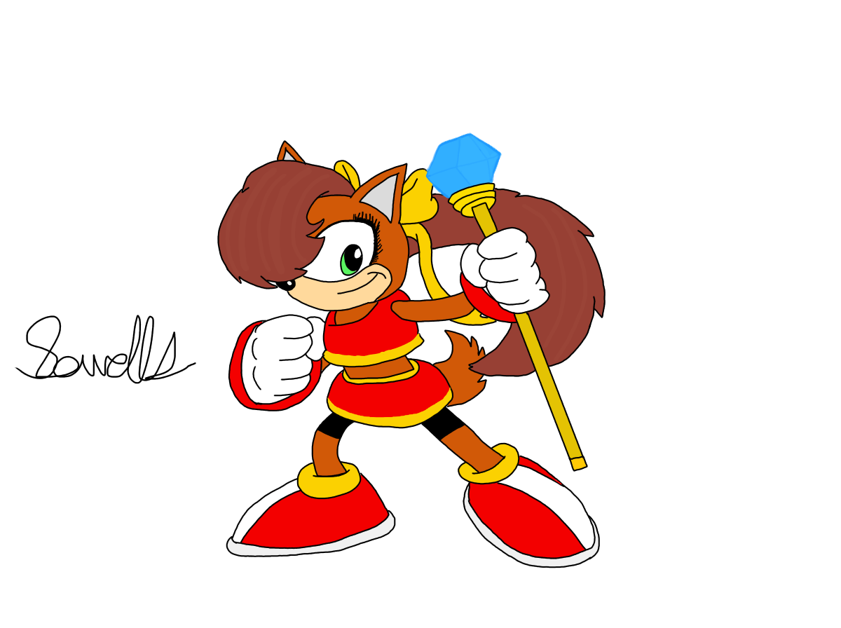 Tiara Boobowski Sonic Mania 2 - ibisPaint