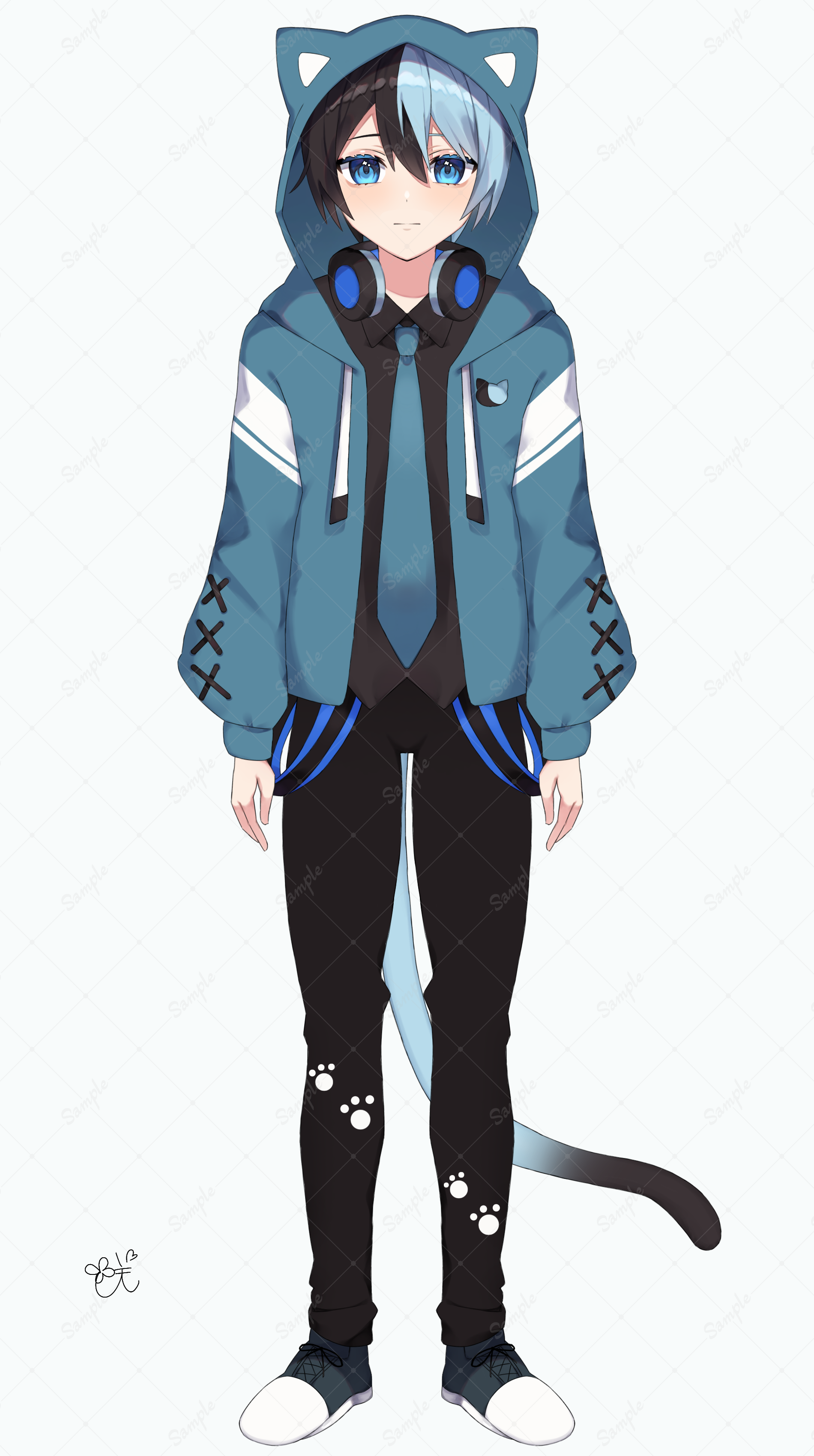 Live2D立ち絵 有償依頼 - ibisPaint