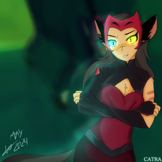 catra because she's too cool - ibisPaint