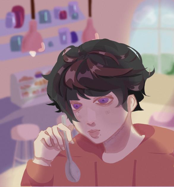 srray for lazy background lmao - ibisPaint