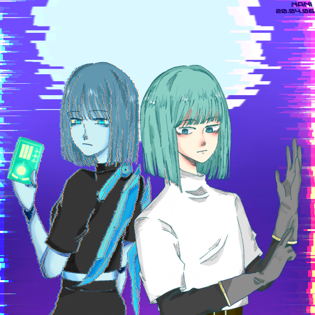 cyber or analog - ibisPaint