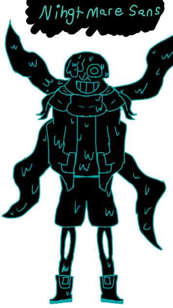 Nightmare Sans - ibisPaint