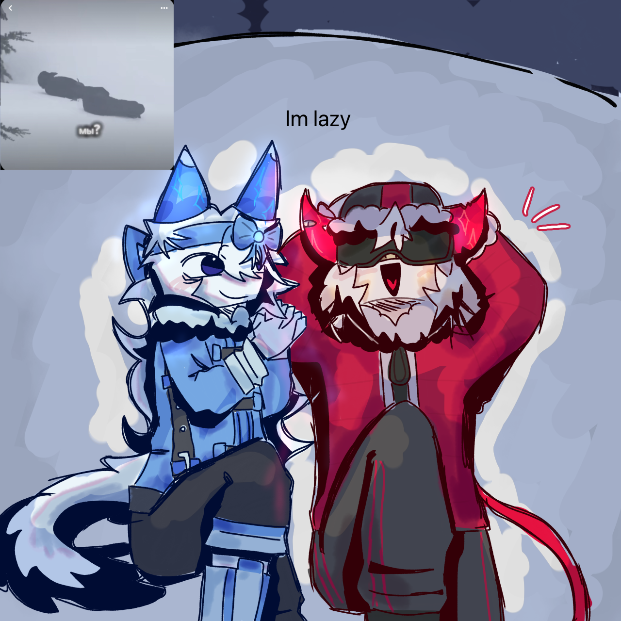 Just chilling - ibisPaint