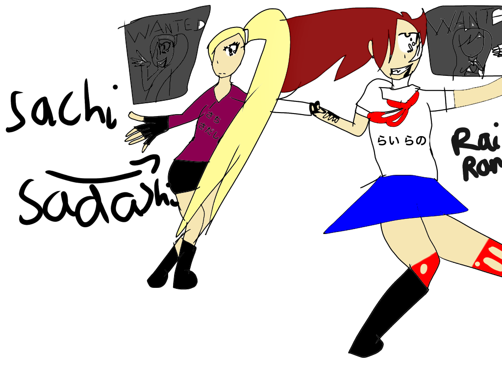 (MY OC'S) Sachs Sadashi, and Rai Ran. - ibisPaint