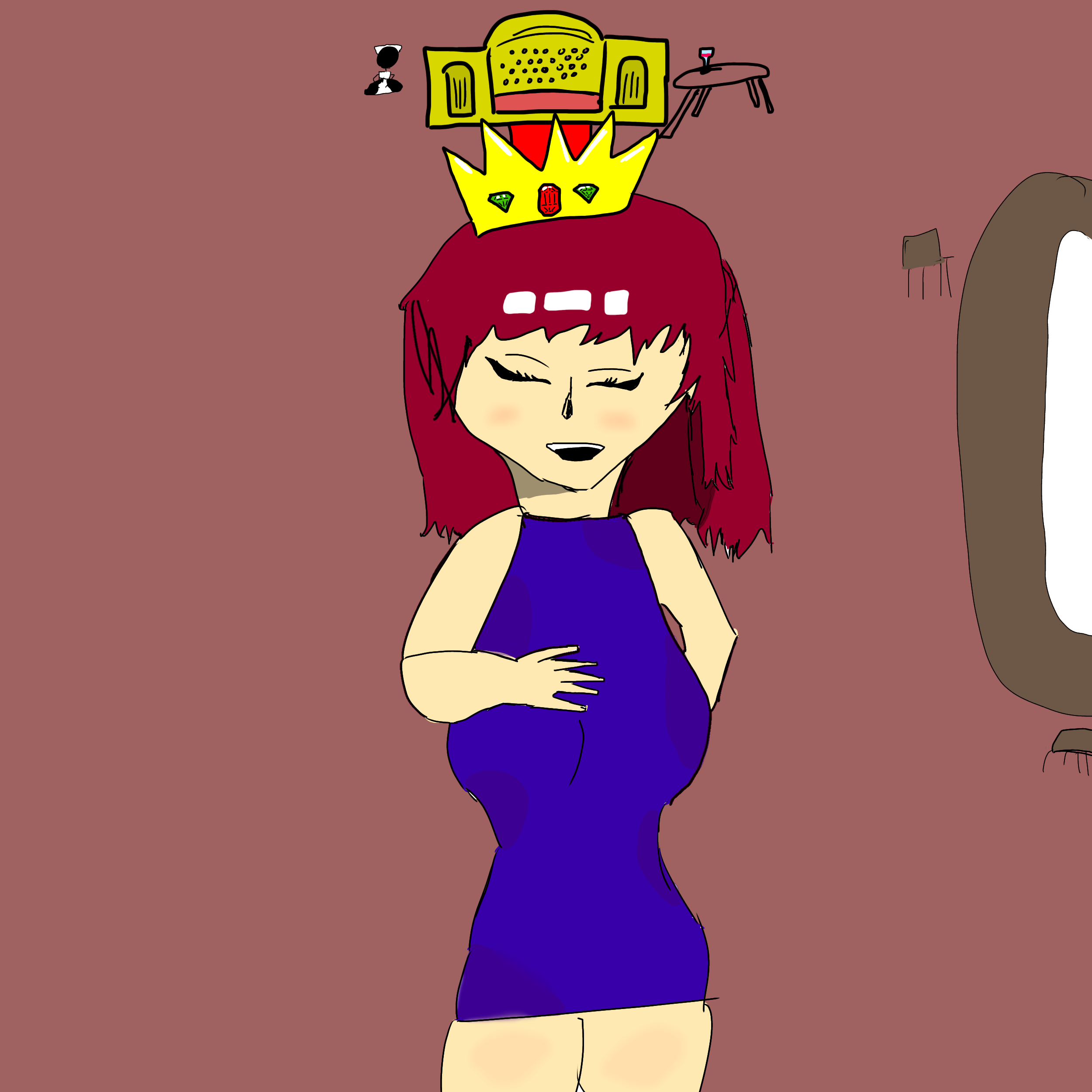 Queens return - ibisPaint