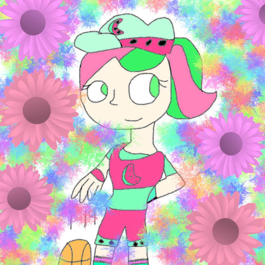 Watermelon cake - ibisPaint