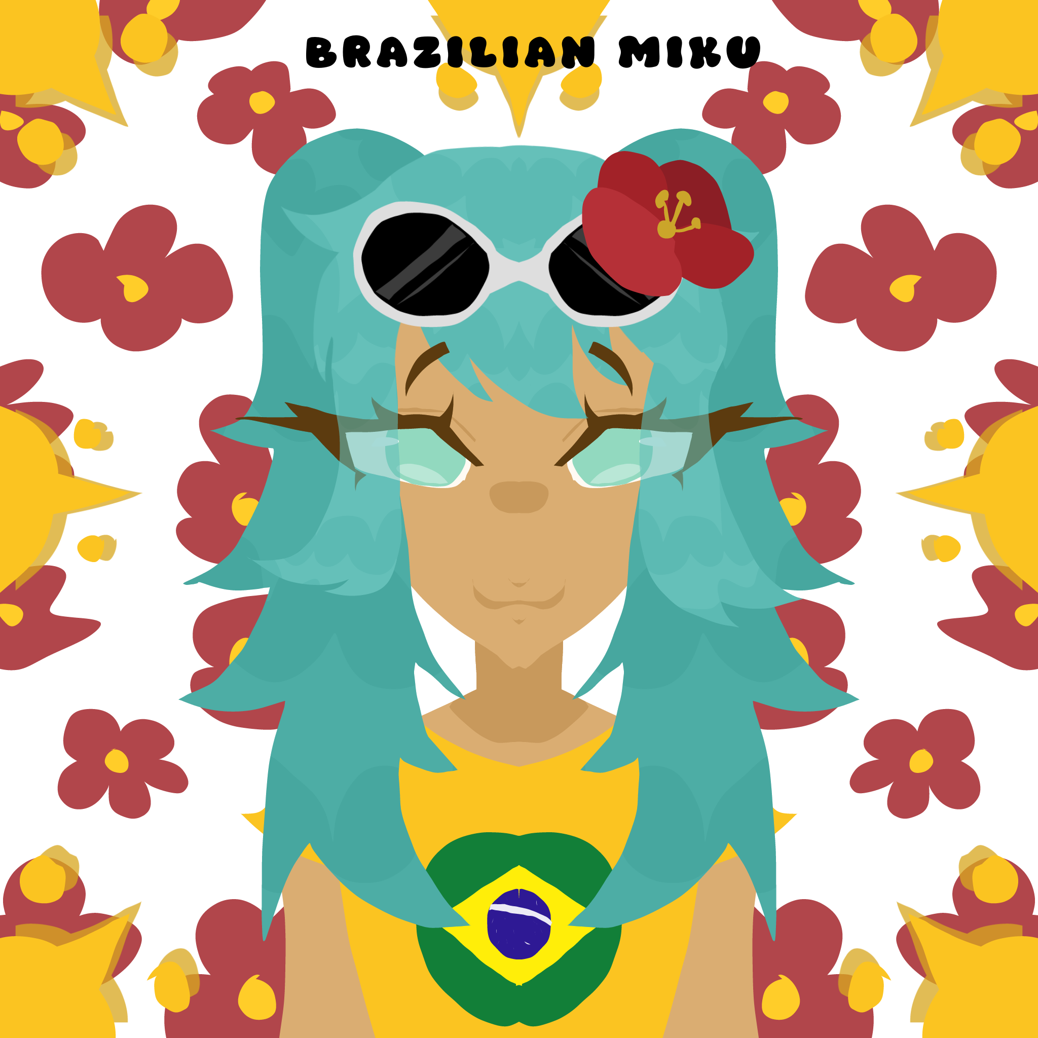 🇧🇷Brazilian Miku🇧🇷 - ibisPaint