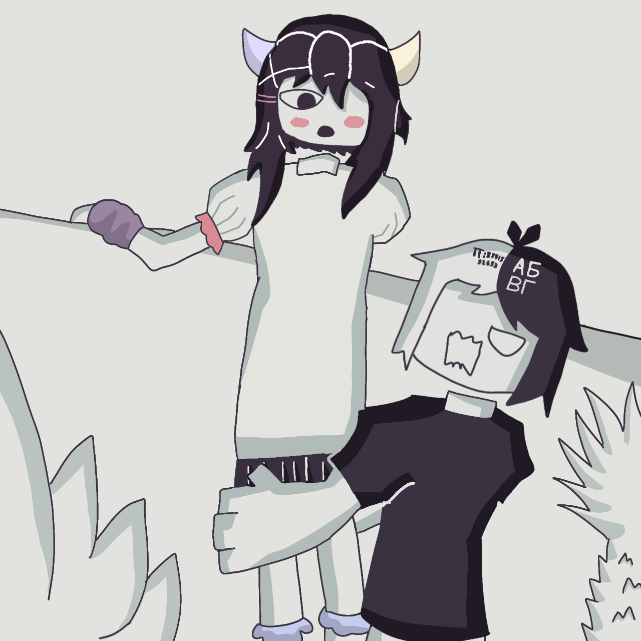 Dushenka And Wall - ibisPaint