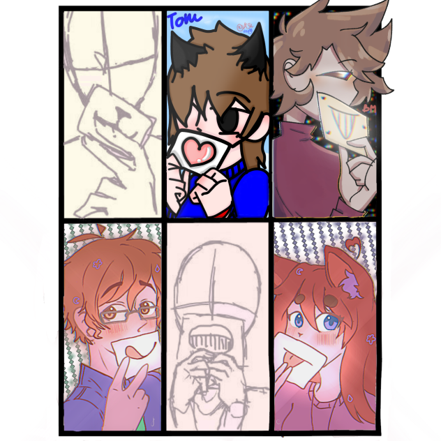 Paper collab ^-^ - ibisPaint