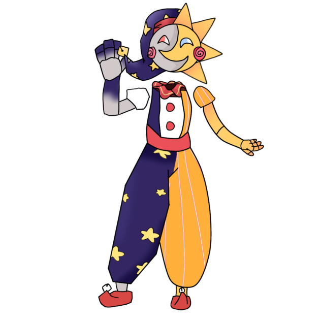 ENA Sundrop+Moondrop= Eclipse - ibisPaint