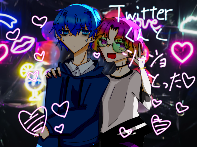 SNS擬人化 - ibisPaint