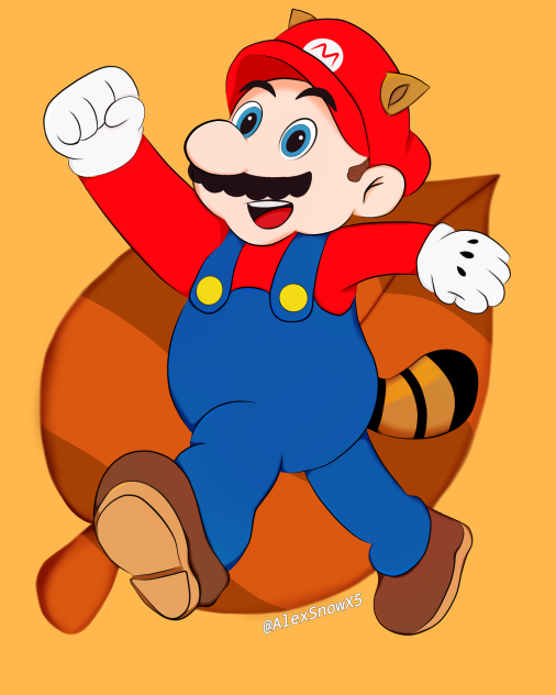 Super Mario Bros FanArt - ibisPaint