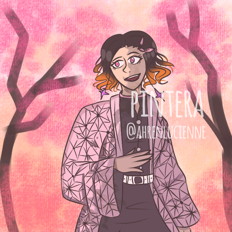 Nezuko role swap - ibisPaint