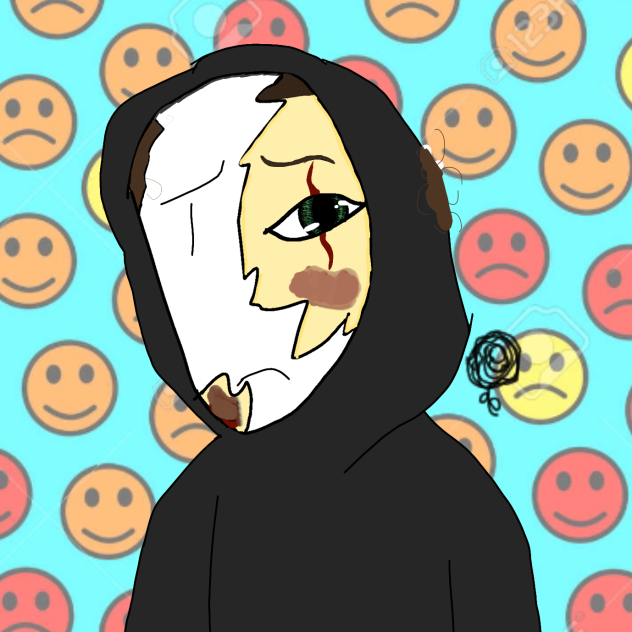 Broken mask - ibisPaint