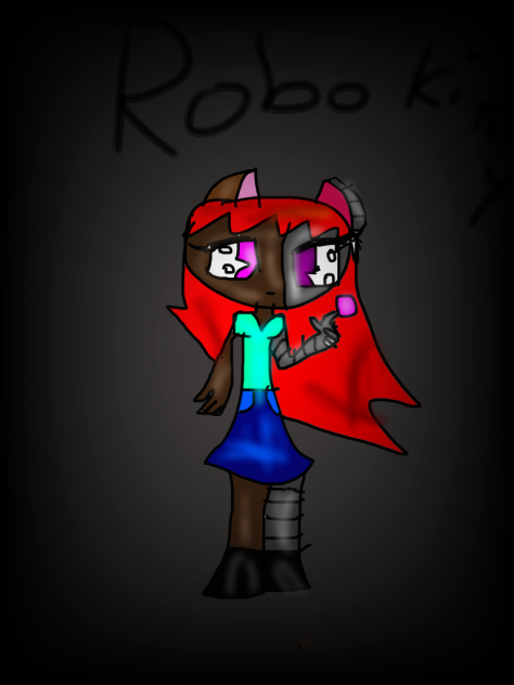 Robo Kitty - ibisPaint