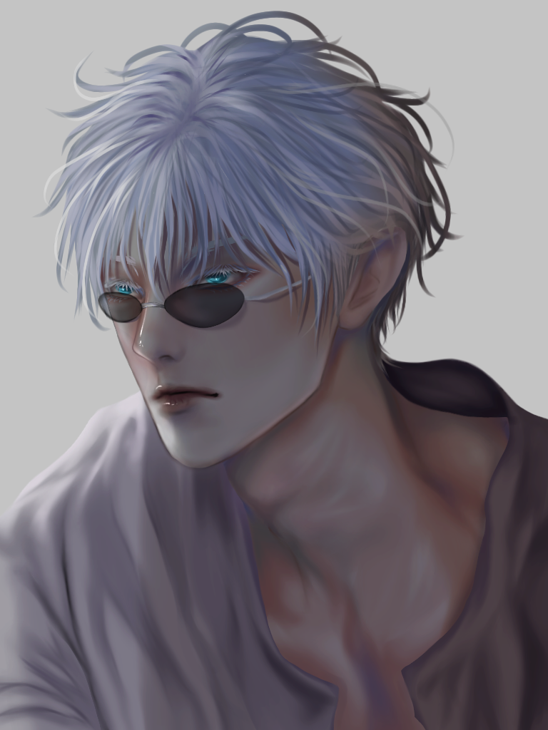 JJK GOJO FANART - ibisPaint