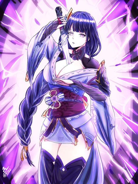 raiden shogun - ibisPaint