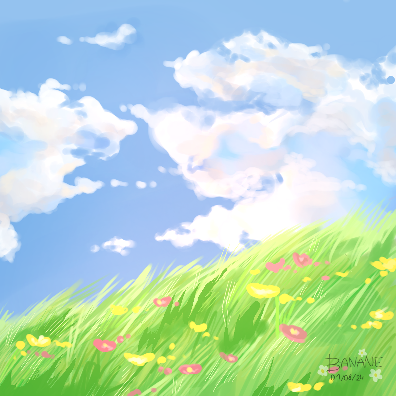 Relaxing - ibisPaint