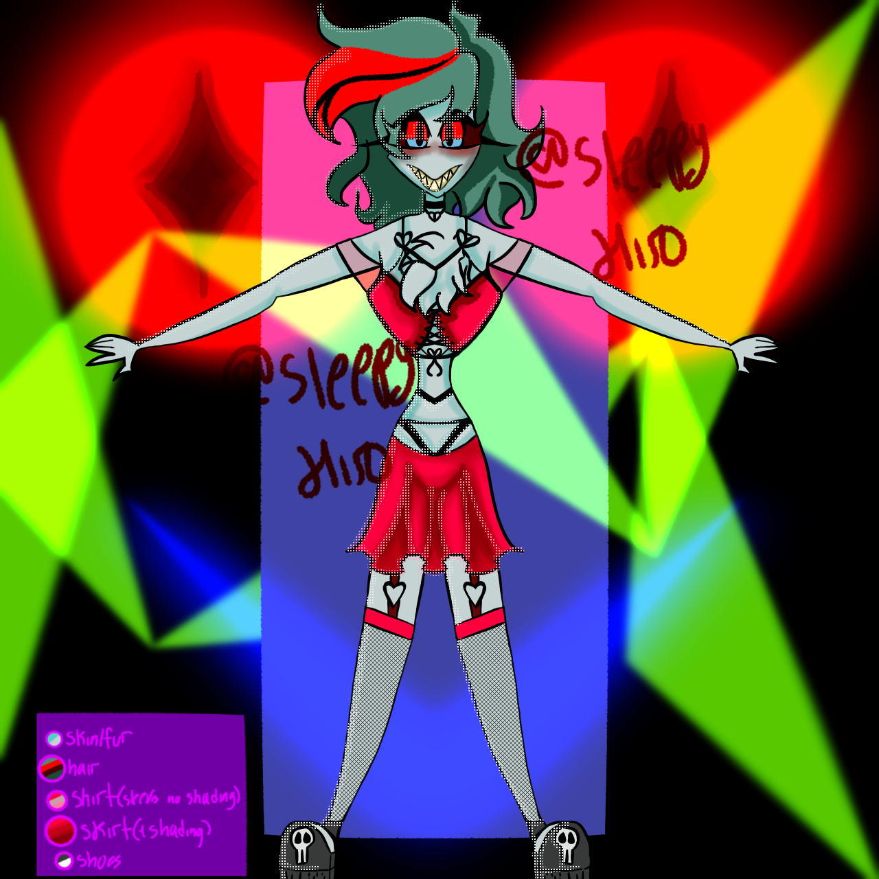 HAZBIN oc - ibisPaint