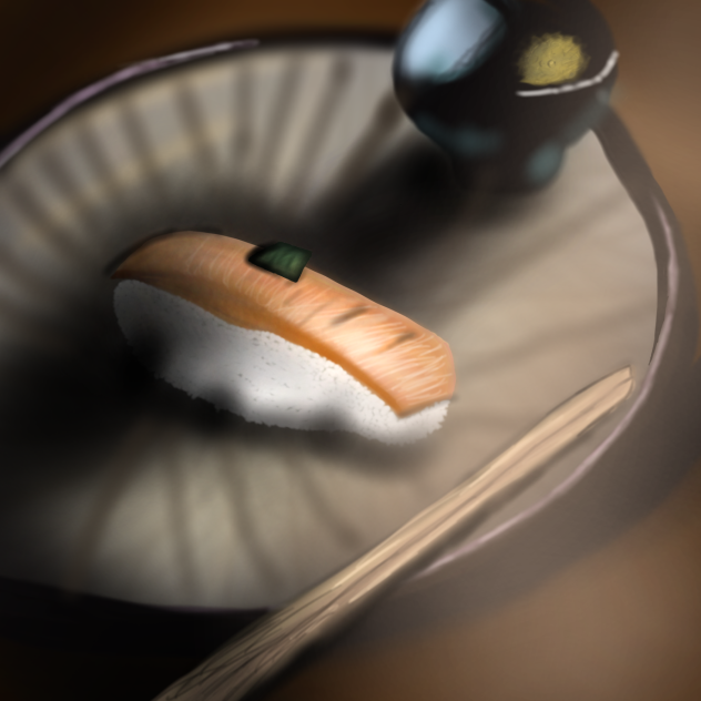 First time drawing realistic food. - ibisPaint