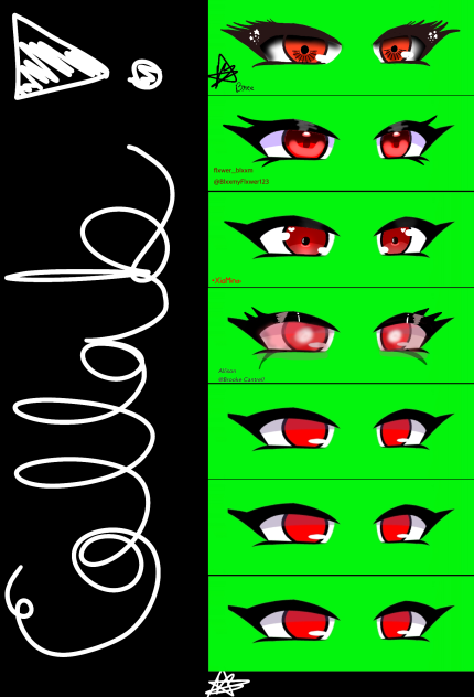 Gacha eye Collab - ibisPaint