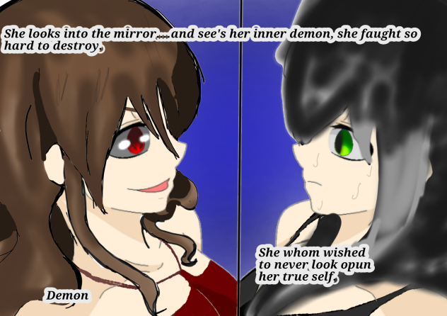 Her inner demon. - ibisPaint