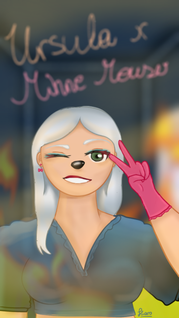 Minne Mouse x Ursula - ibisPaint