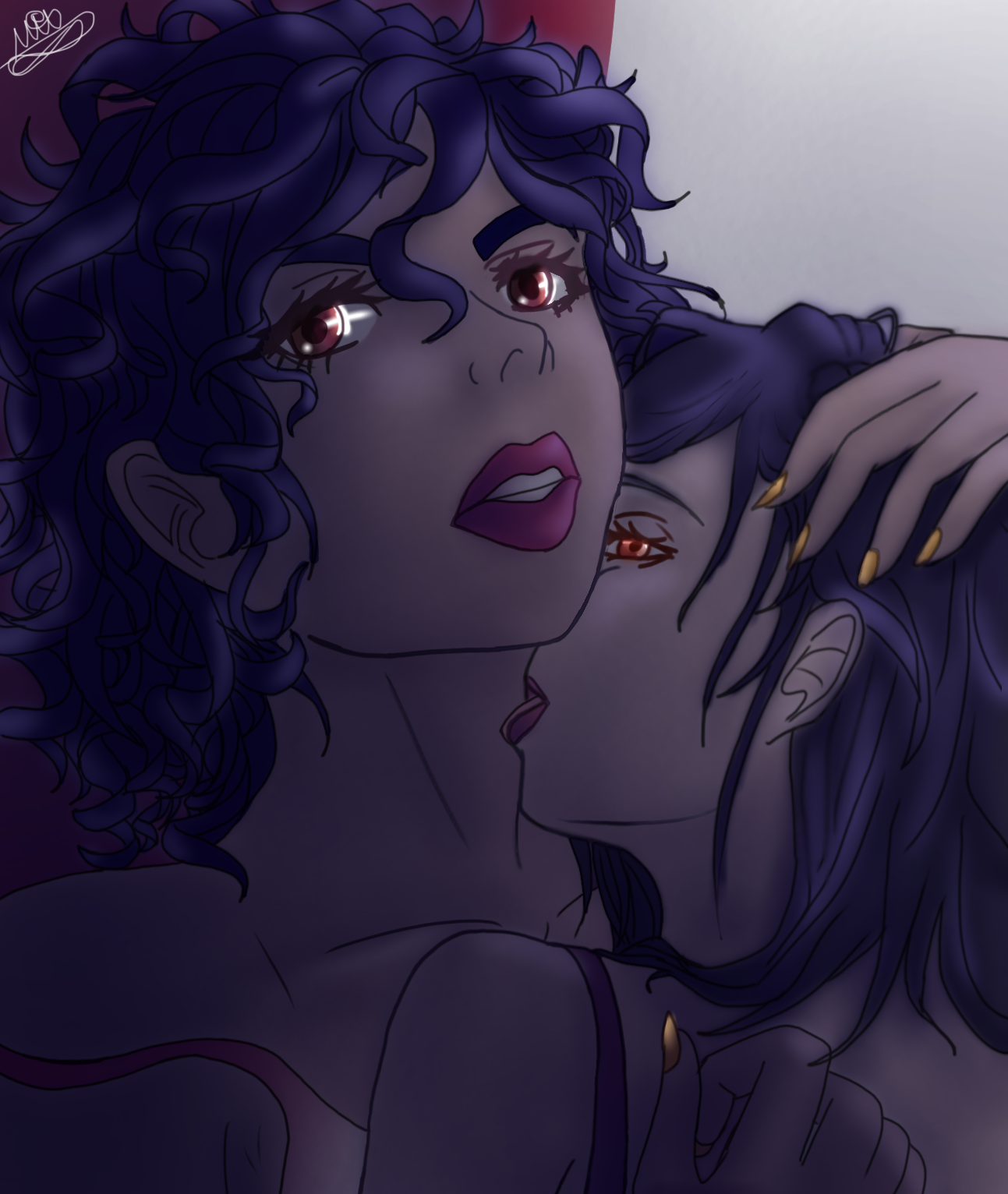 Moonlit Passion - ibisPaint