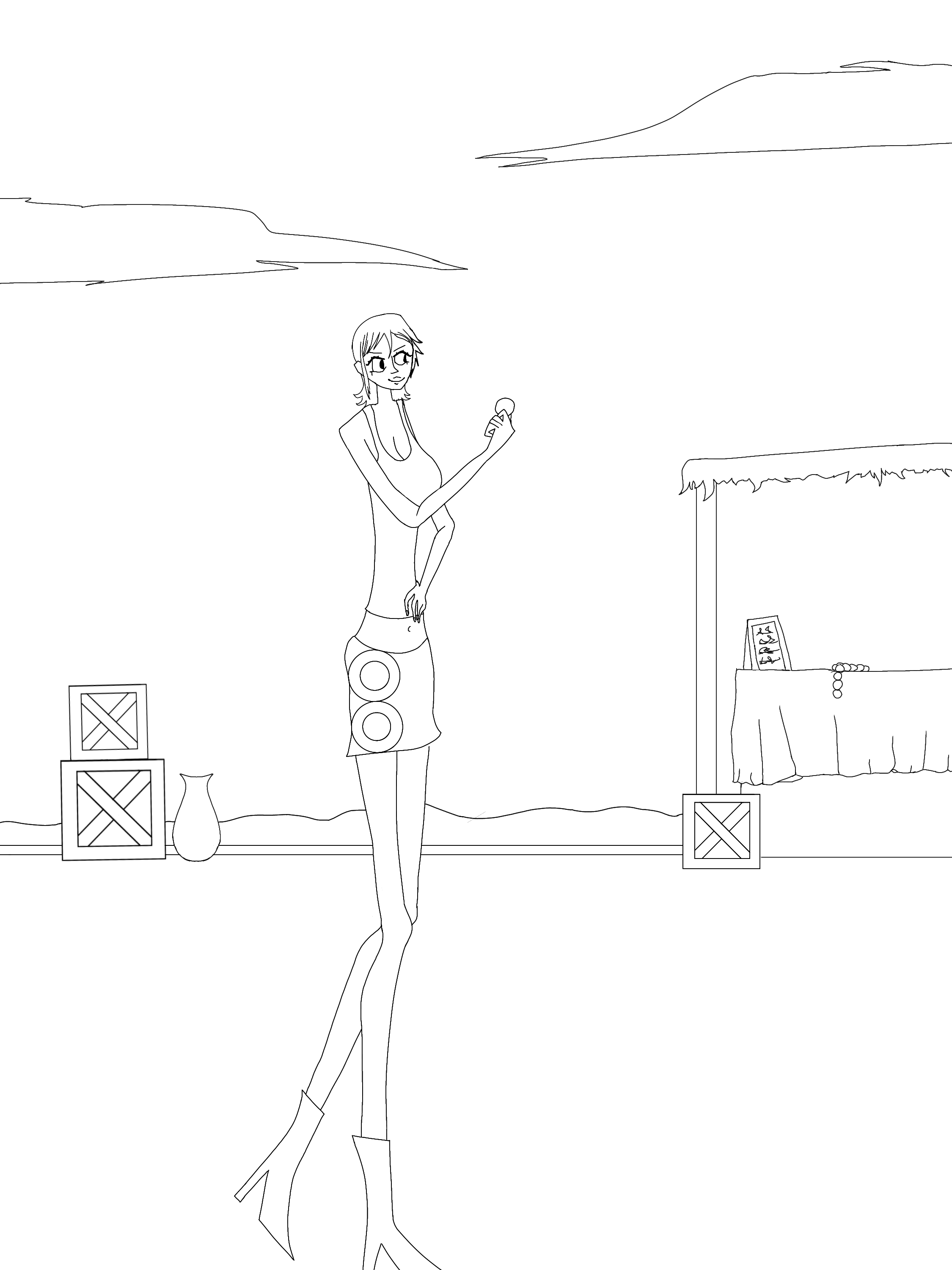 Nami FA Lineart - ibisPaint