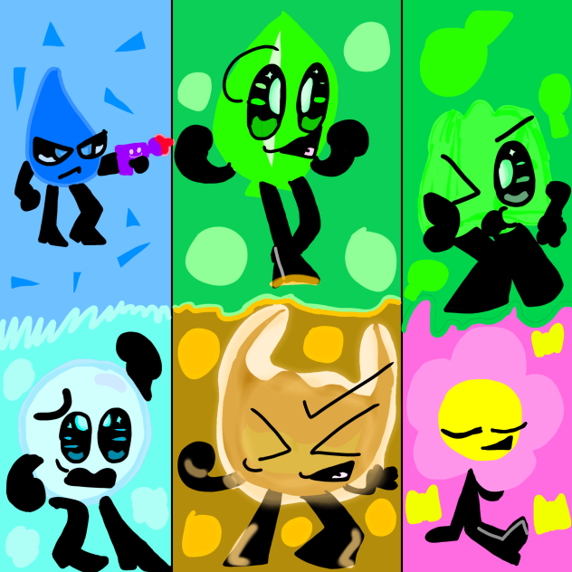 Bfdi artwork - ibisPaint