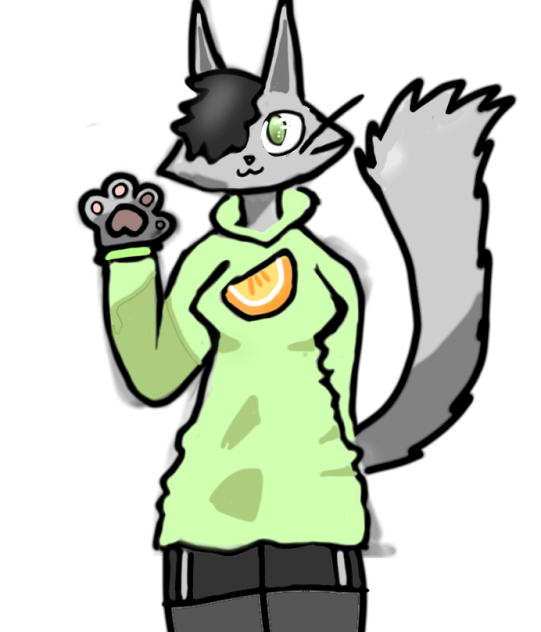 Lemon saying hi! - ibisPaint