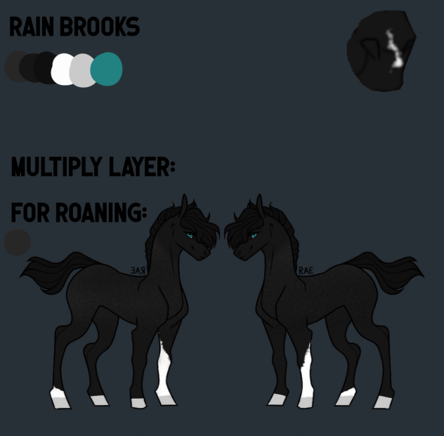 Rain Brooks reference Sheet - ibisPaint