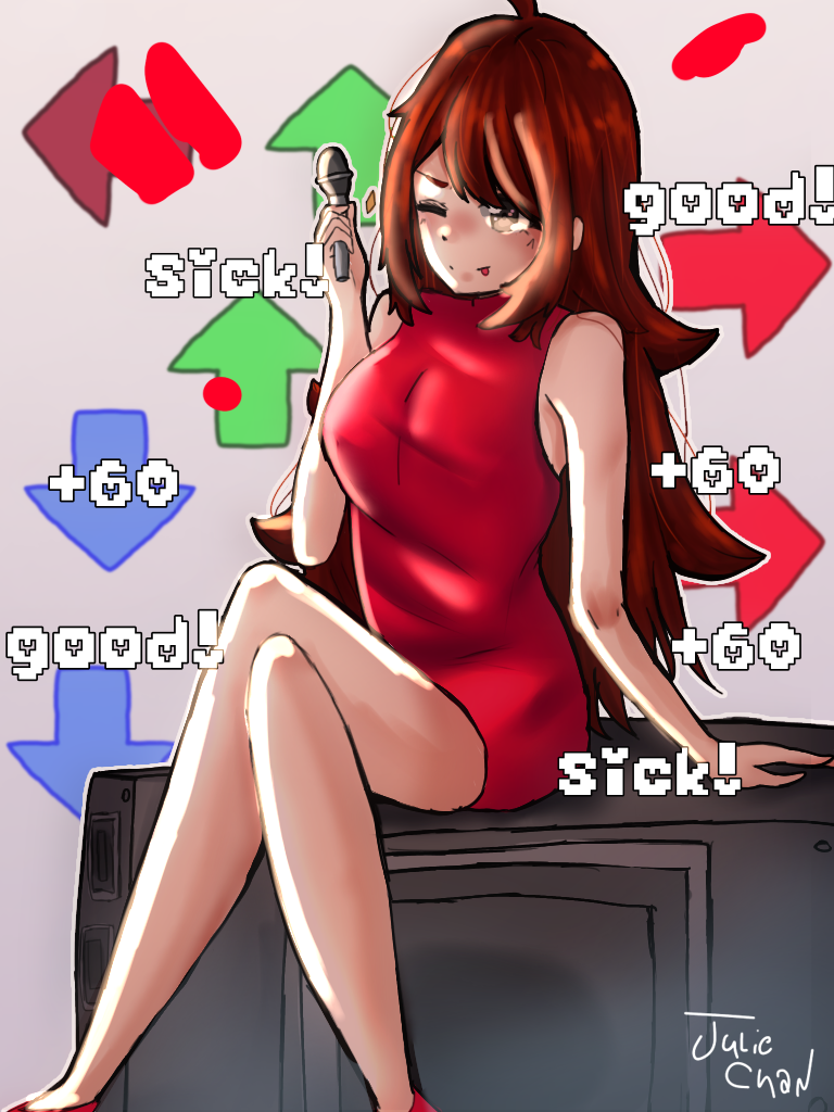 GirlFriend FNF - ibisPaint