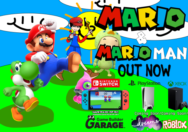 Mario & Mario Man OUT NOW! - ibisPaint
