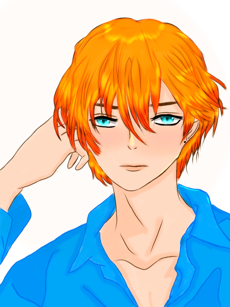 Orange boy - ibisPaint