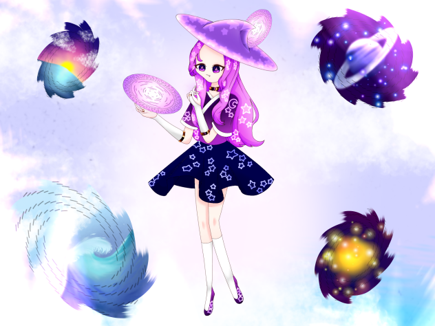 Ms. Witch (View Fixation) - ibisPaint