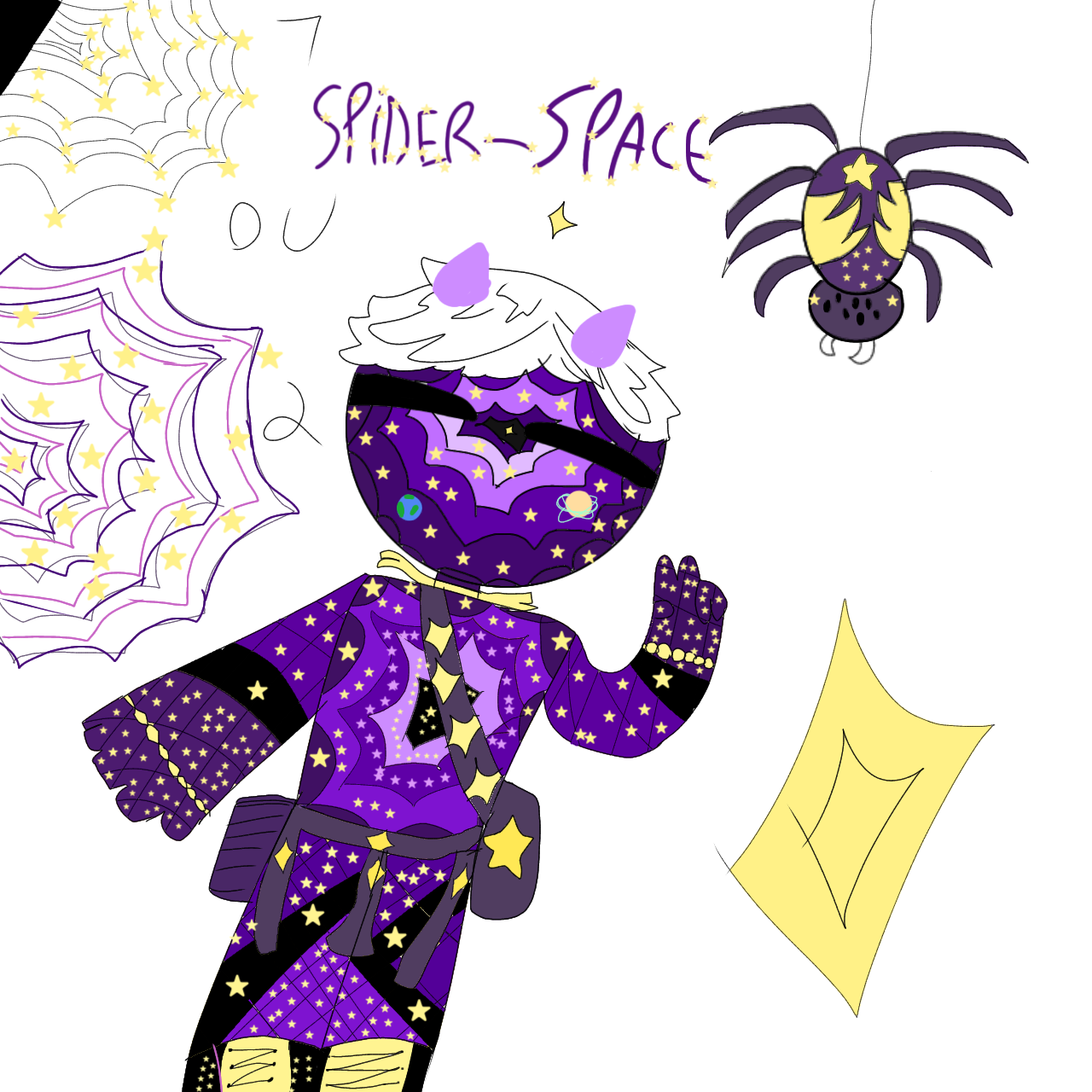 SPIDER-SPACE! - ibisPaint