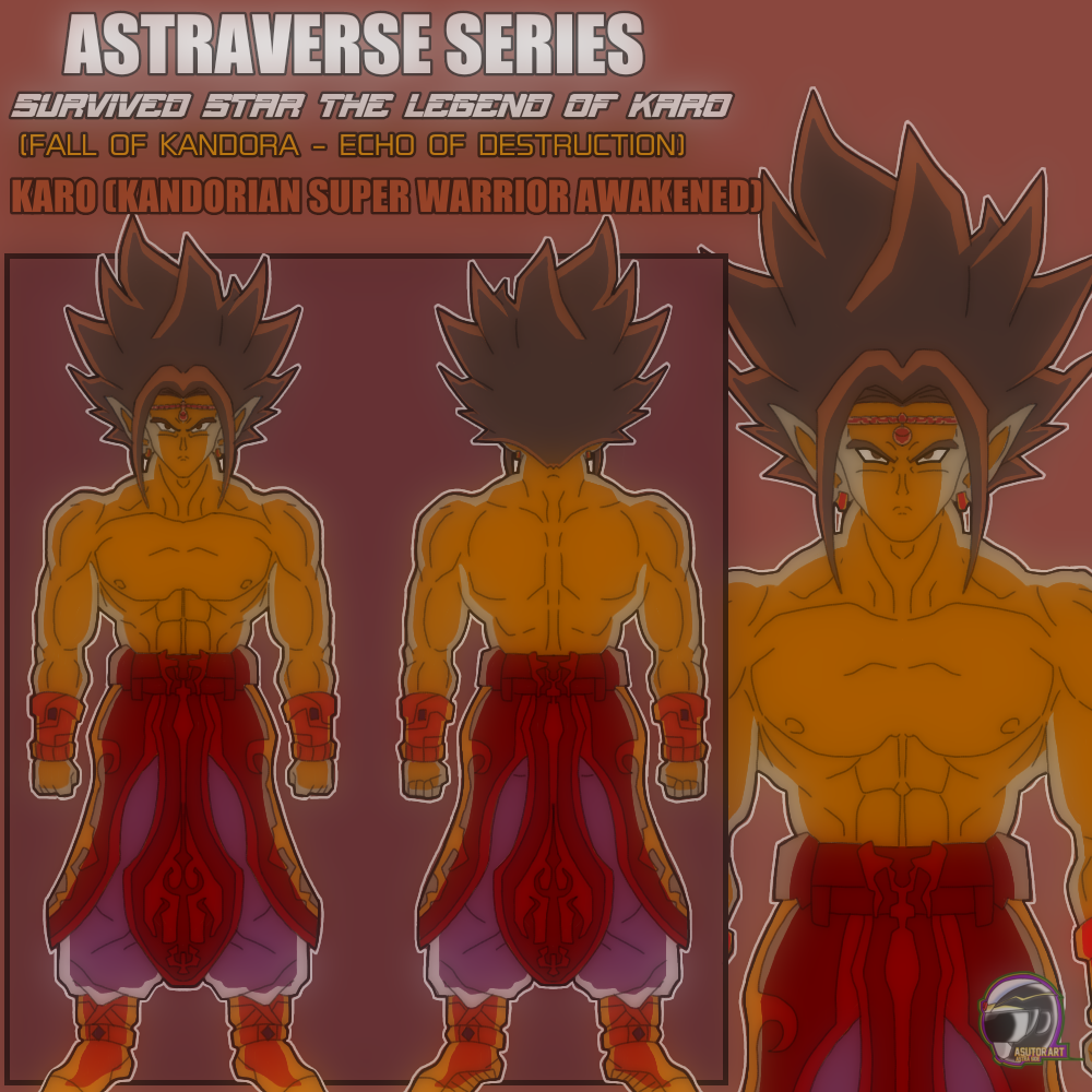 KARO (KANDORIAN SUPER WARRIOR AWAKENED) - ibisPaint