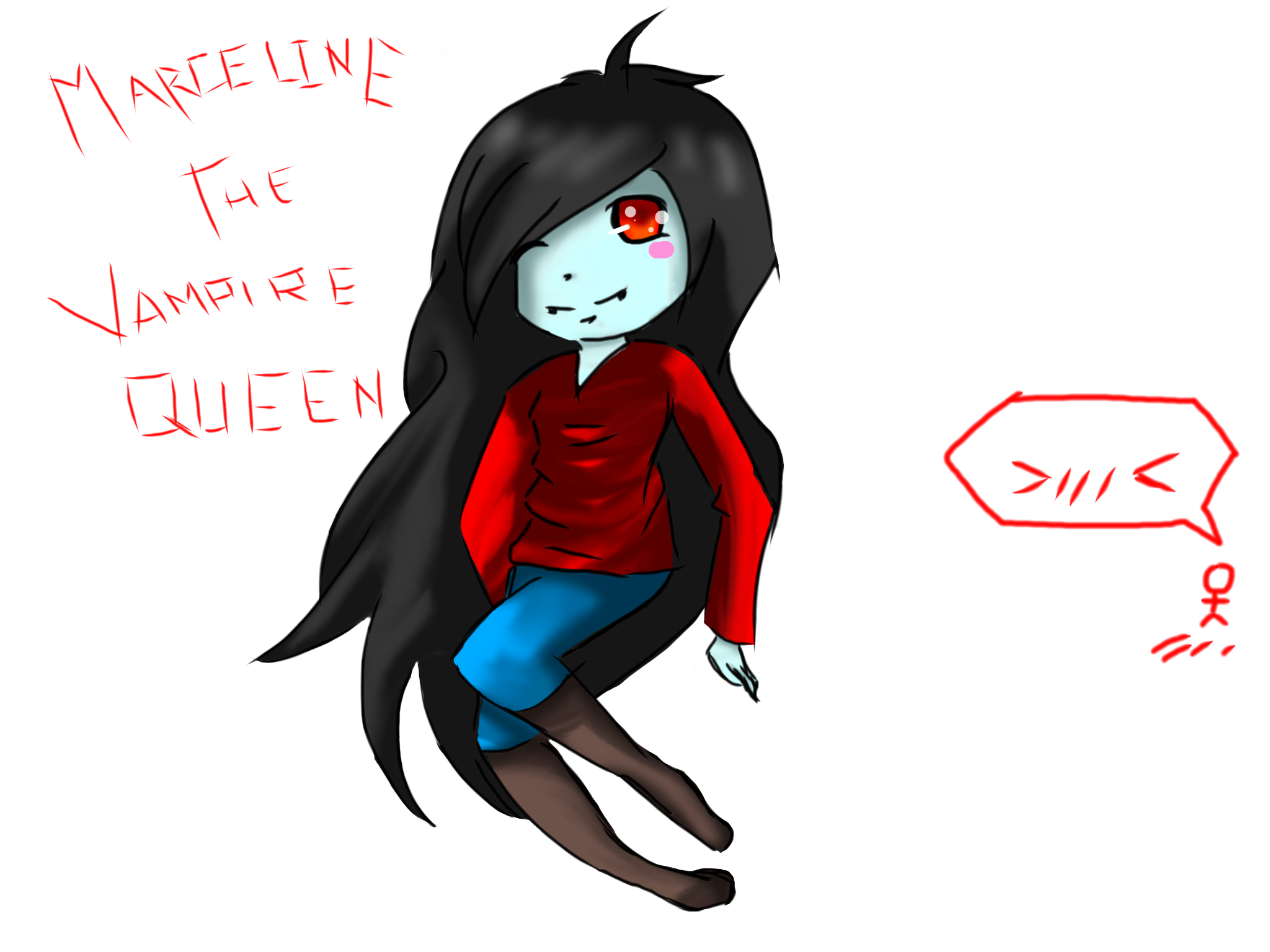 Marceline the Vampire Queen (pinataka) - ibisPaint