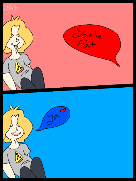 you're fat - ibisPaint