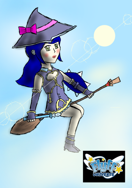 I'm a Flyff Magician - ibisPaint