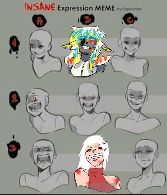 Insane expression collab - ibisPaint