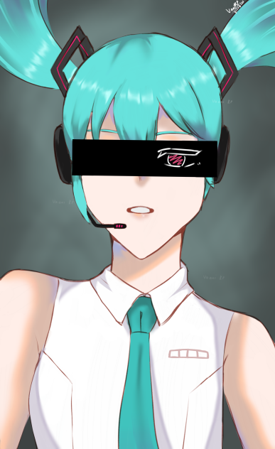 I’m hatsun-Anonymous M - ibisPaint