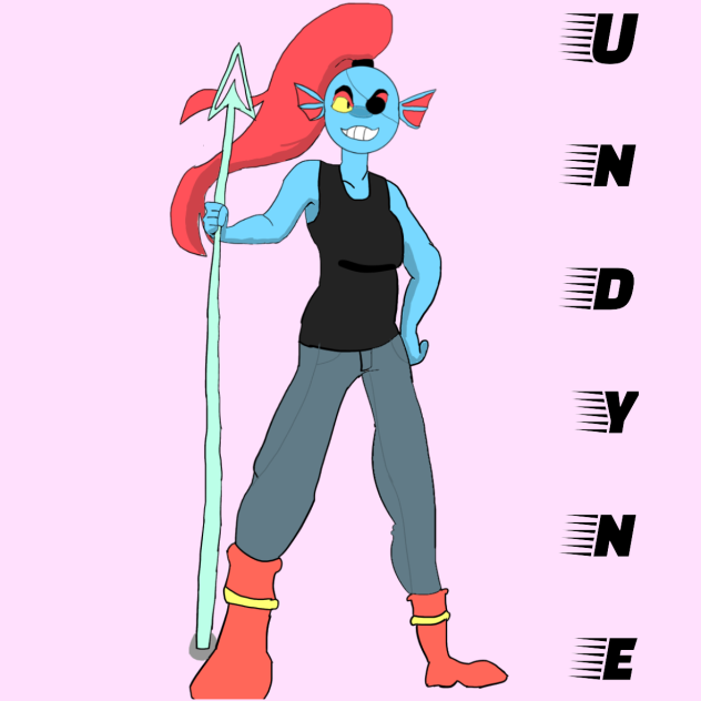 Undyne - ibisPaint