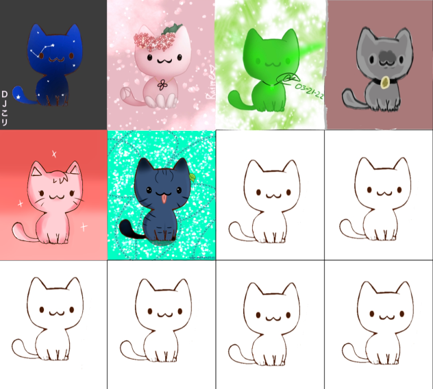 cat collab - ibisPaint