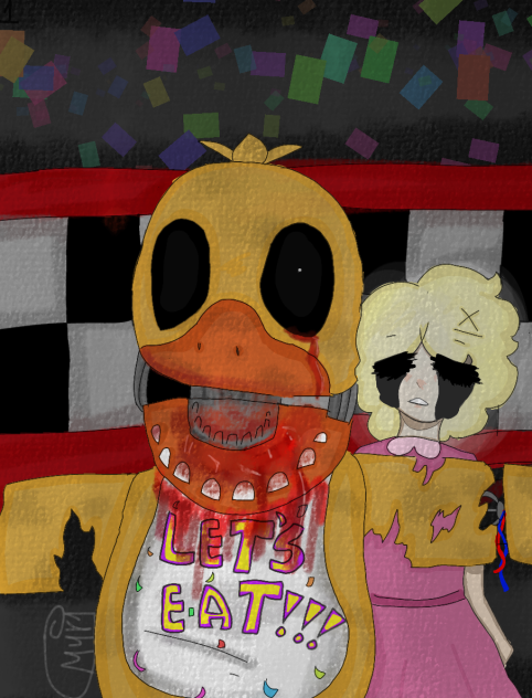 withered chica - ibisPaint
