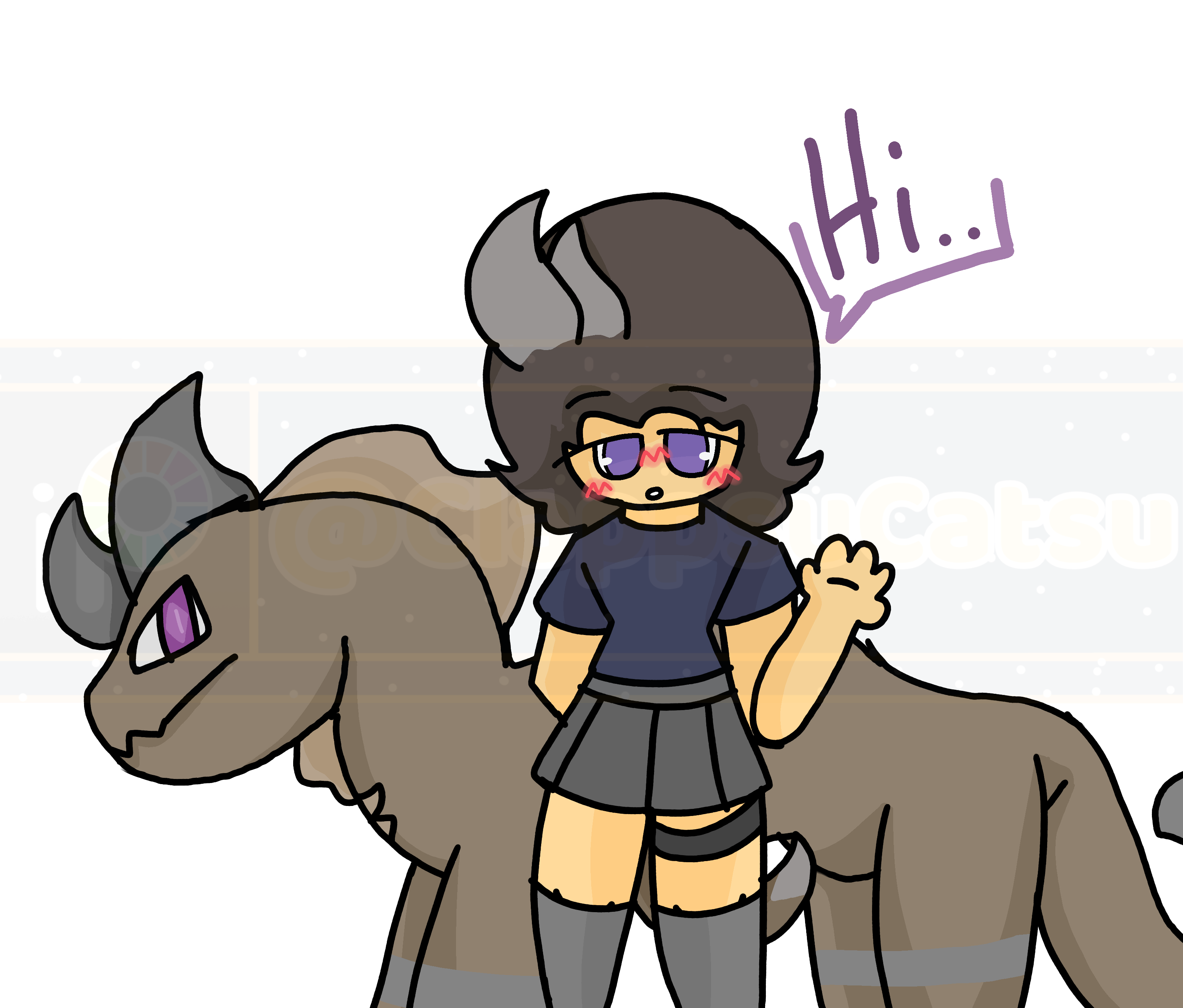 Here be dragons - ibisPaint