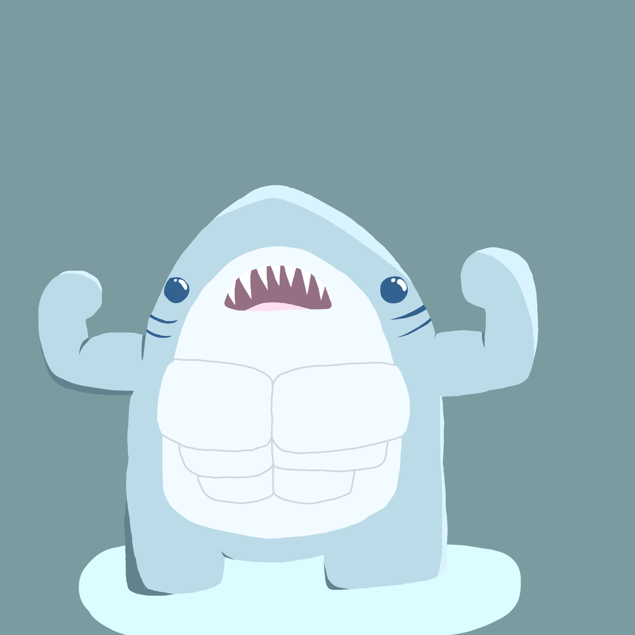 Buff shark - ibisPaint