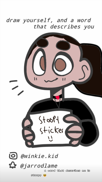STOOPY STICKER 🙄 - ibisPaint